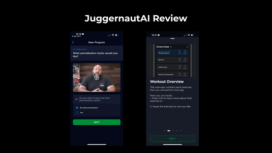 JuggernautAI In-Depth Review & Best Strength Training App Comparison