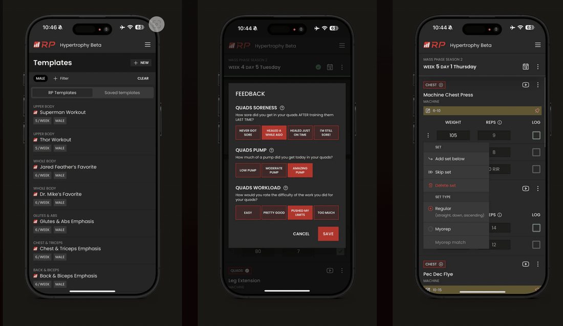 The RP Hypertrophy App: Review | Why StrengthLab360 is Superior