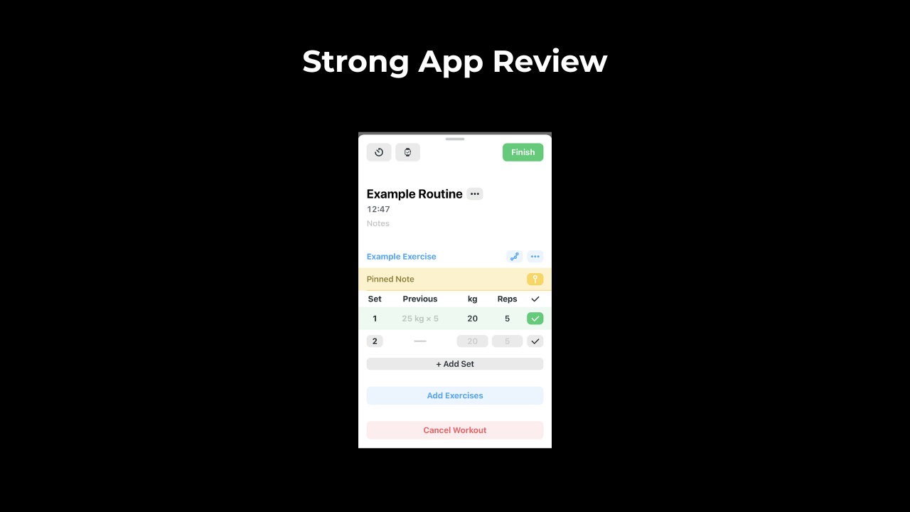 Strong App Review - Comprehensive App Comparison vs. StrengthLab360 fo
